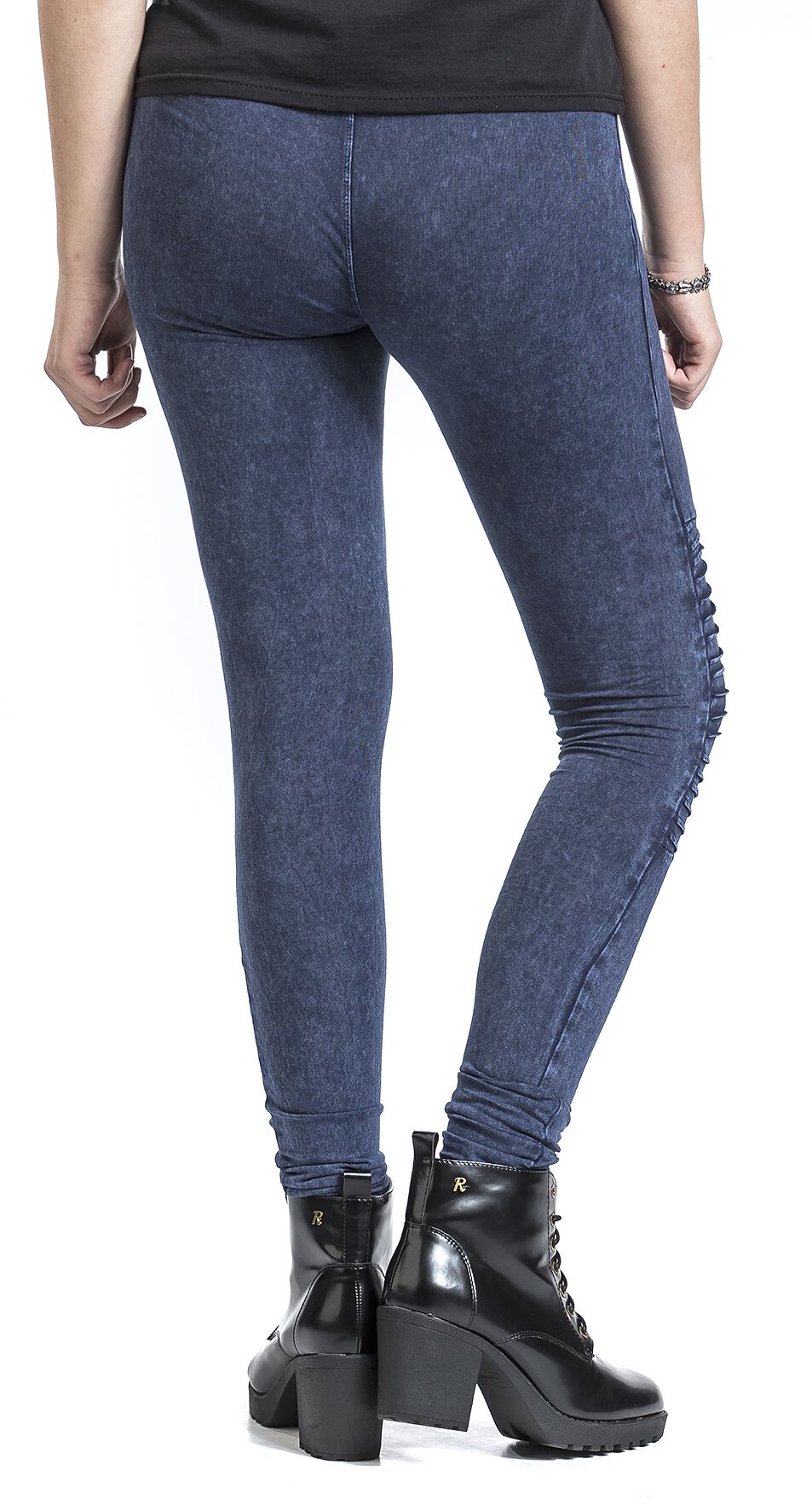 Ladies Denim Jersey Leggings | Urban Classics Leggings | EMP