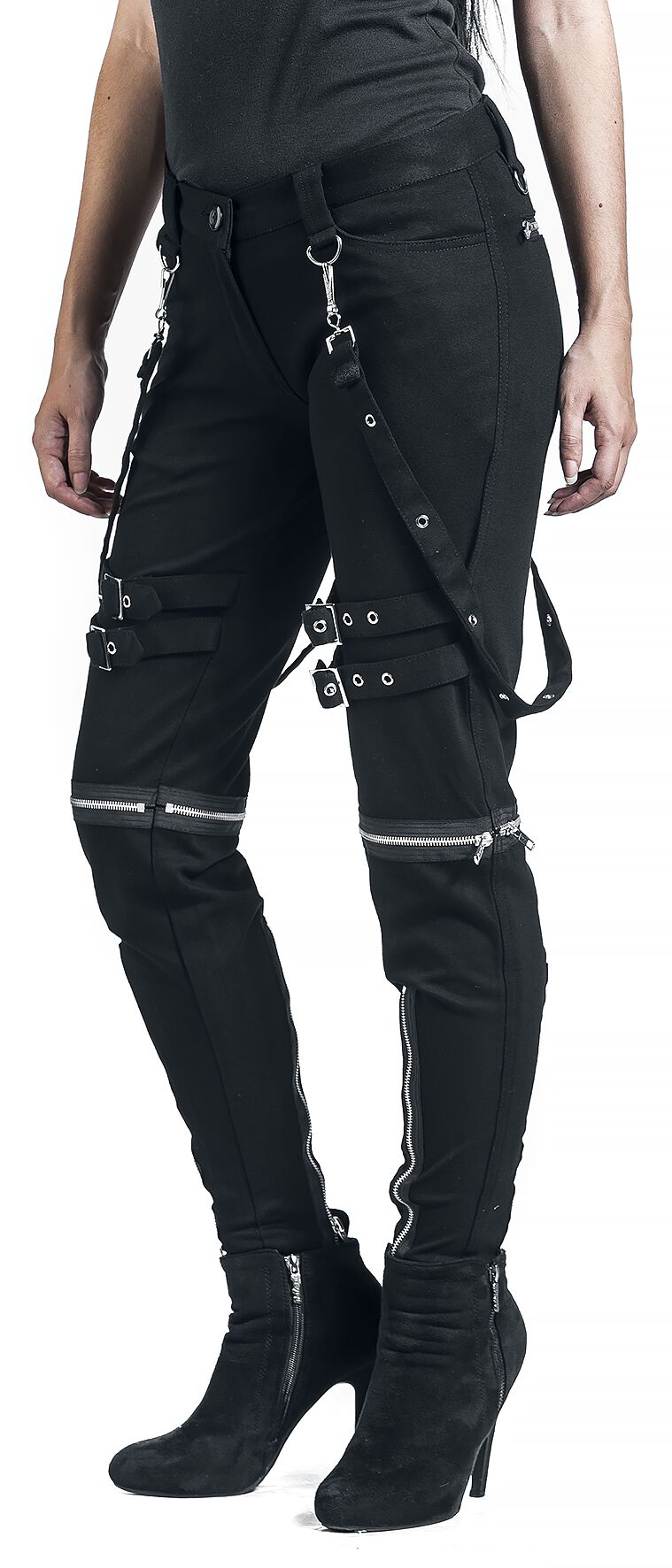 Megan | Gothicana by EMP Cloth Trousers | EMP