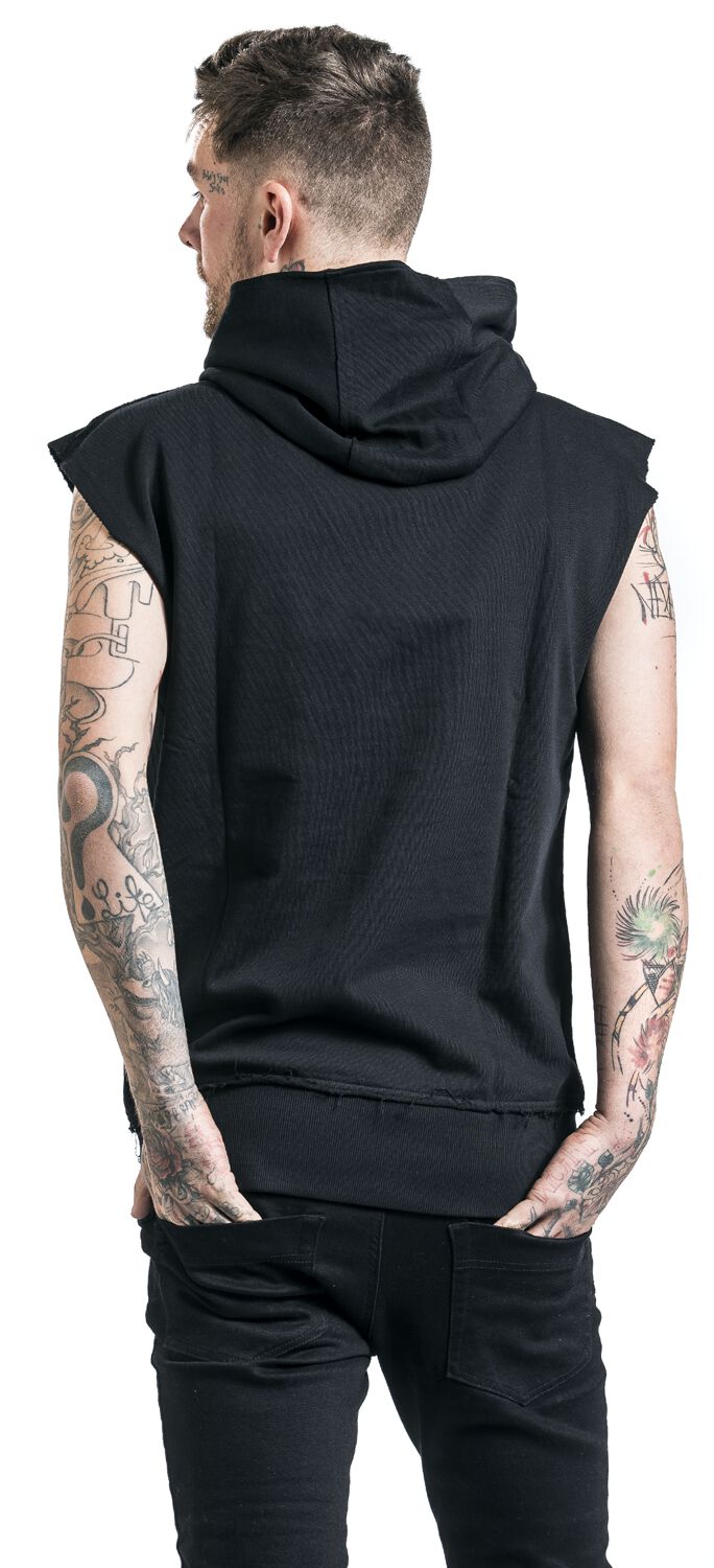 Open Edge Sleeveless Hoodie | Urban Classics Hoodie | EMP