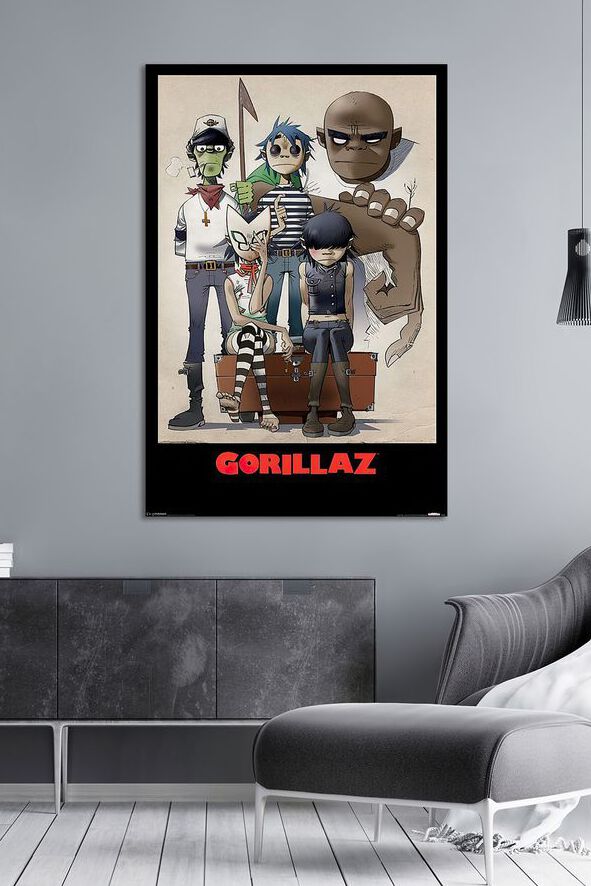 gorillaz poster uk