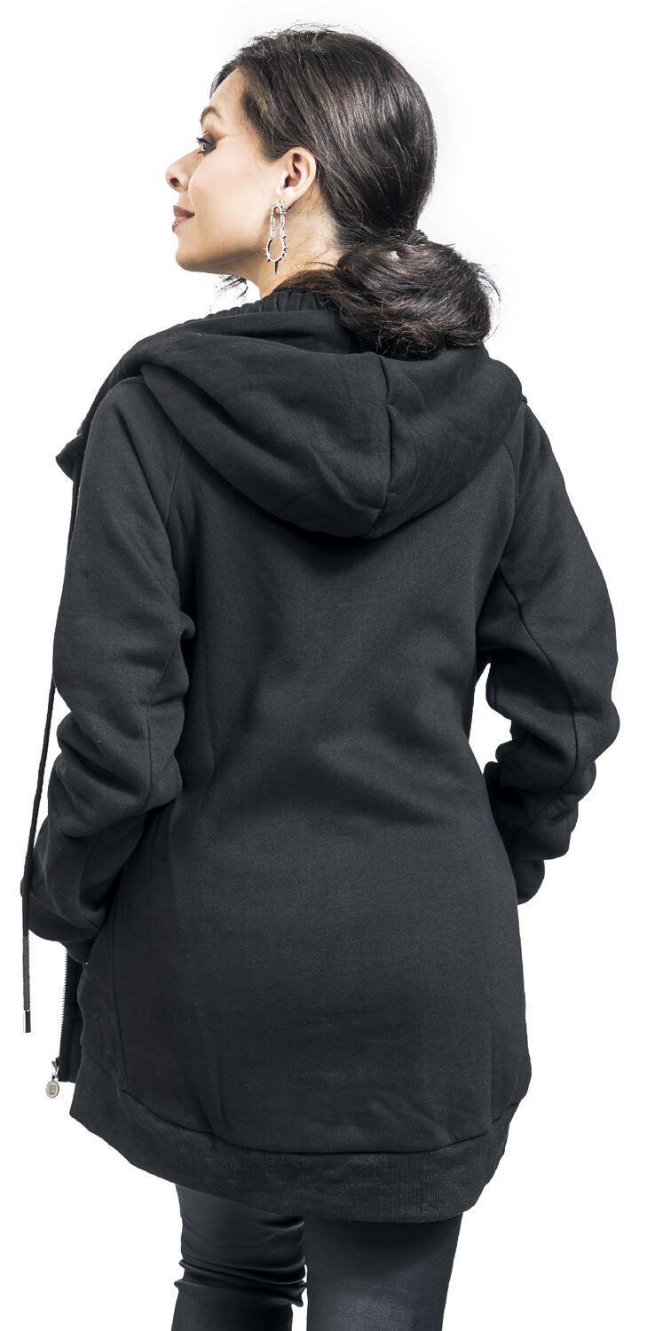 Long Zip-Up Jacket | RED by EMP Hoodie Jacket | EMP