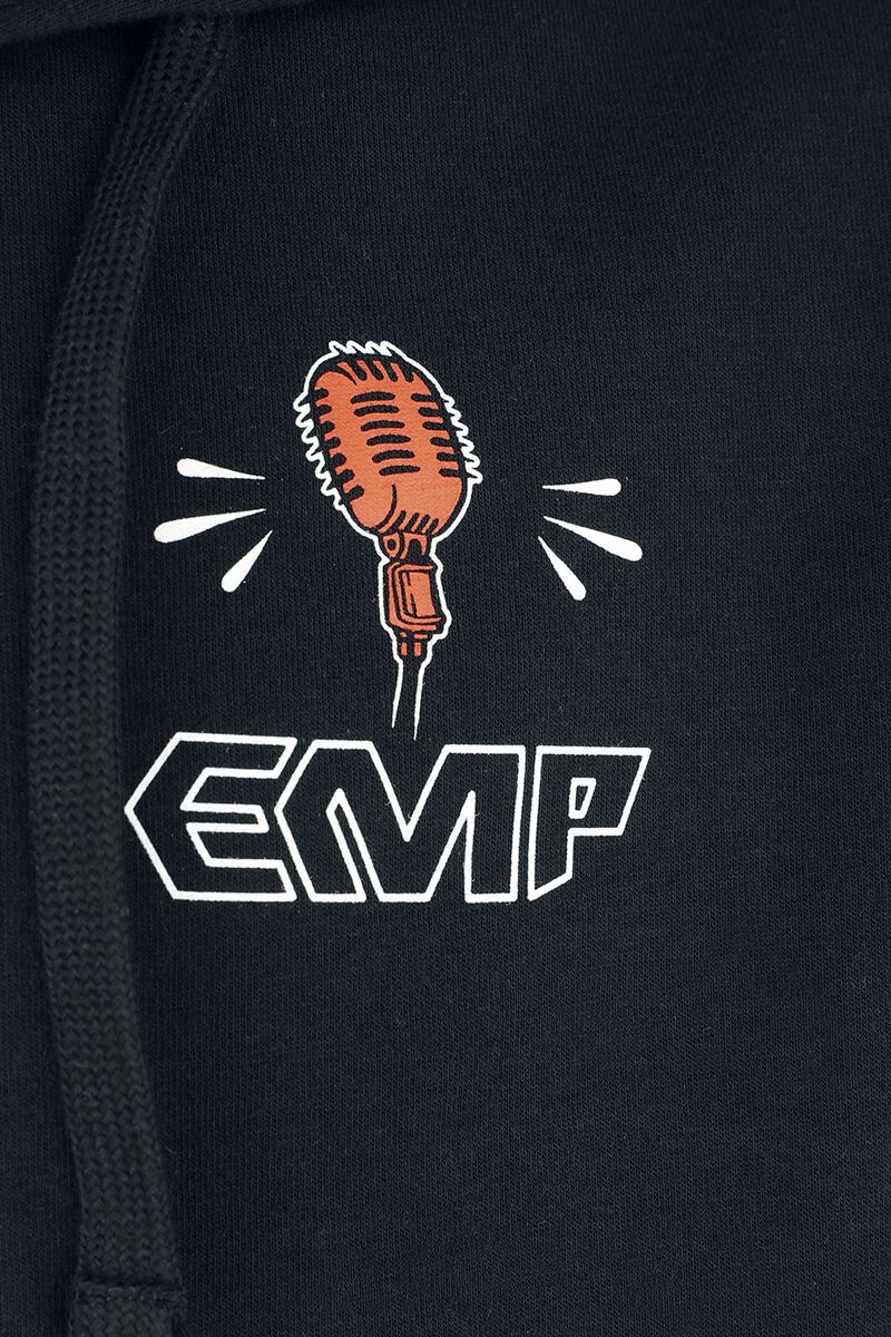 Hoodie Jacket with EMP Logo and Metal Horns | EMP Stage Collection ...
