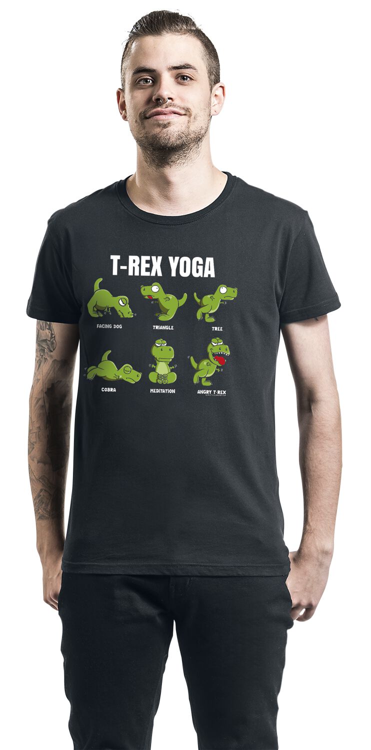 T-Rex Yoga | Tierisch T-Shirt | EMP