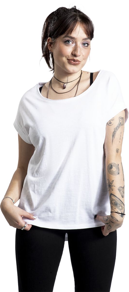 Long Back Shaped Slub Tee | RED by EMP T-Shirt | EMP