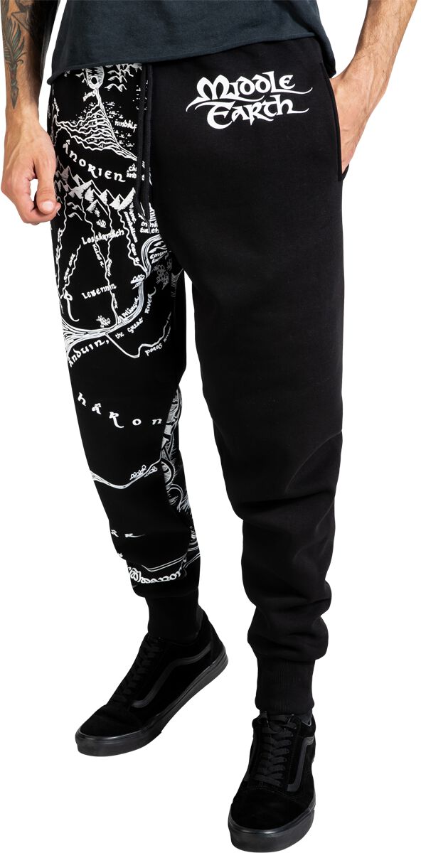 Gondor / Rohan Map | The Lord Of The Rings Tracksuit Trousers | EMP