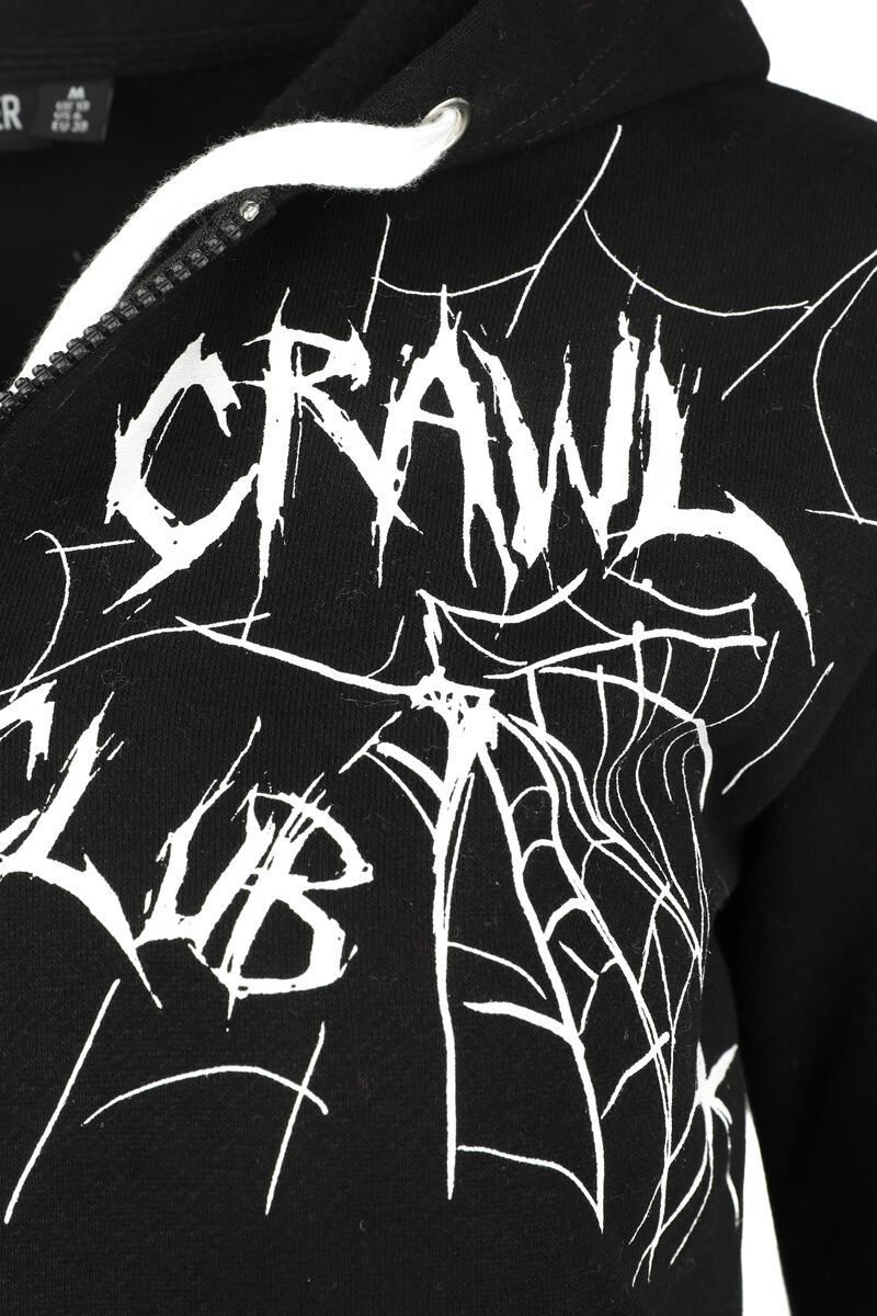 Crawl Club Hoodie | Jawbreaker Hooded zip | EMP