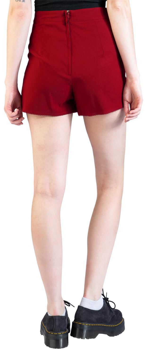 Heart Button Shorts | Voodoo Vixen Shorts | EMP