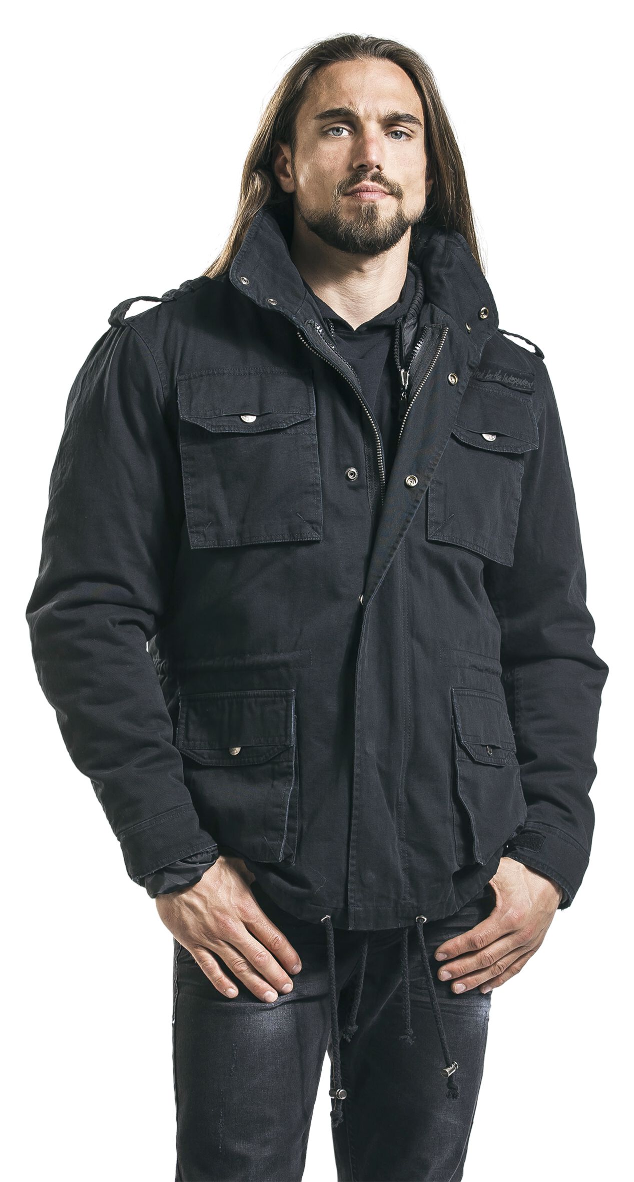 Army Field Jacket | Black Premium by EMP Winter Jacket | EMP