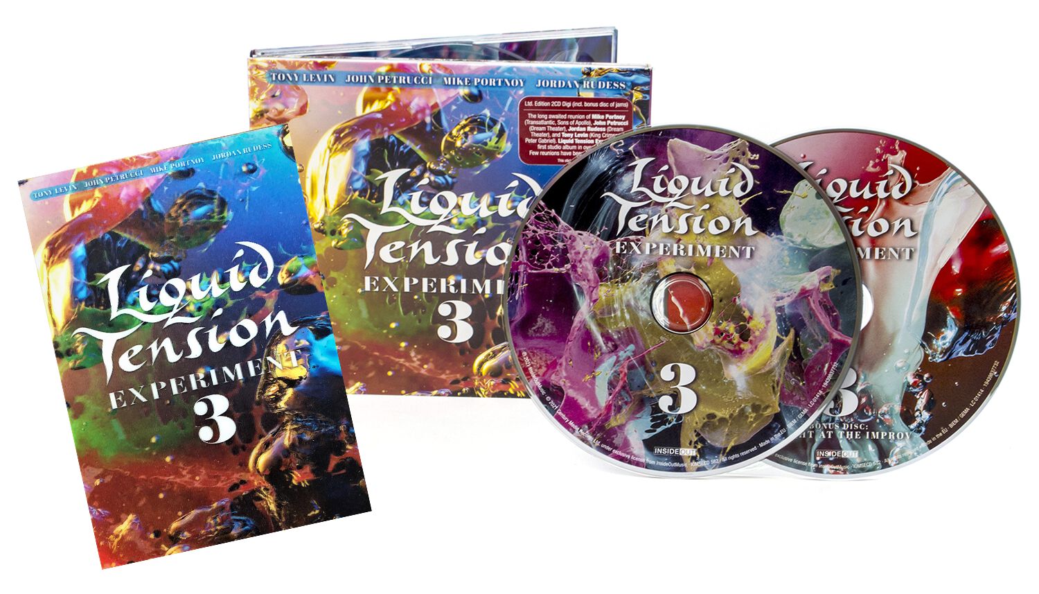 LTE3 | Liquid Tension Experiment CD | EMP