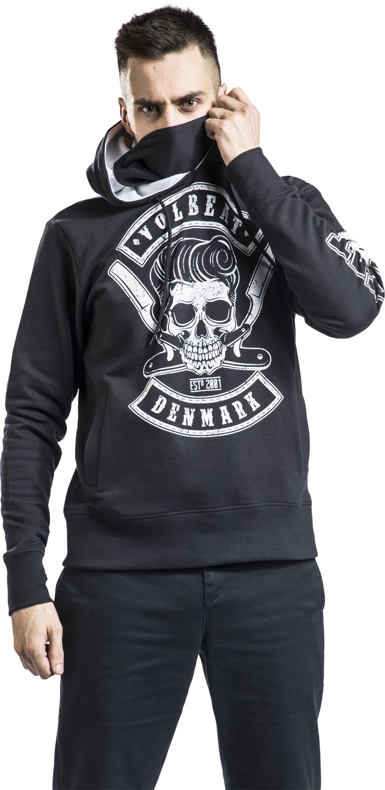Denmark Skull | Volbeat Hoodie | EMP
