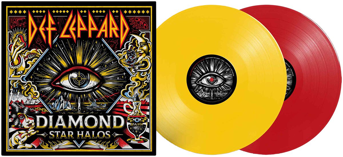 Diamond star halos | Def Leppard LP | EMP