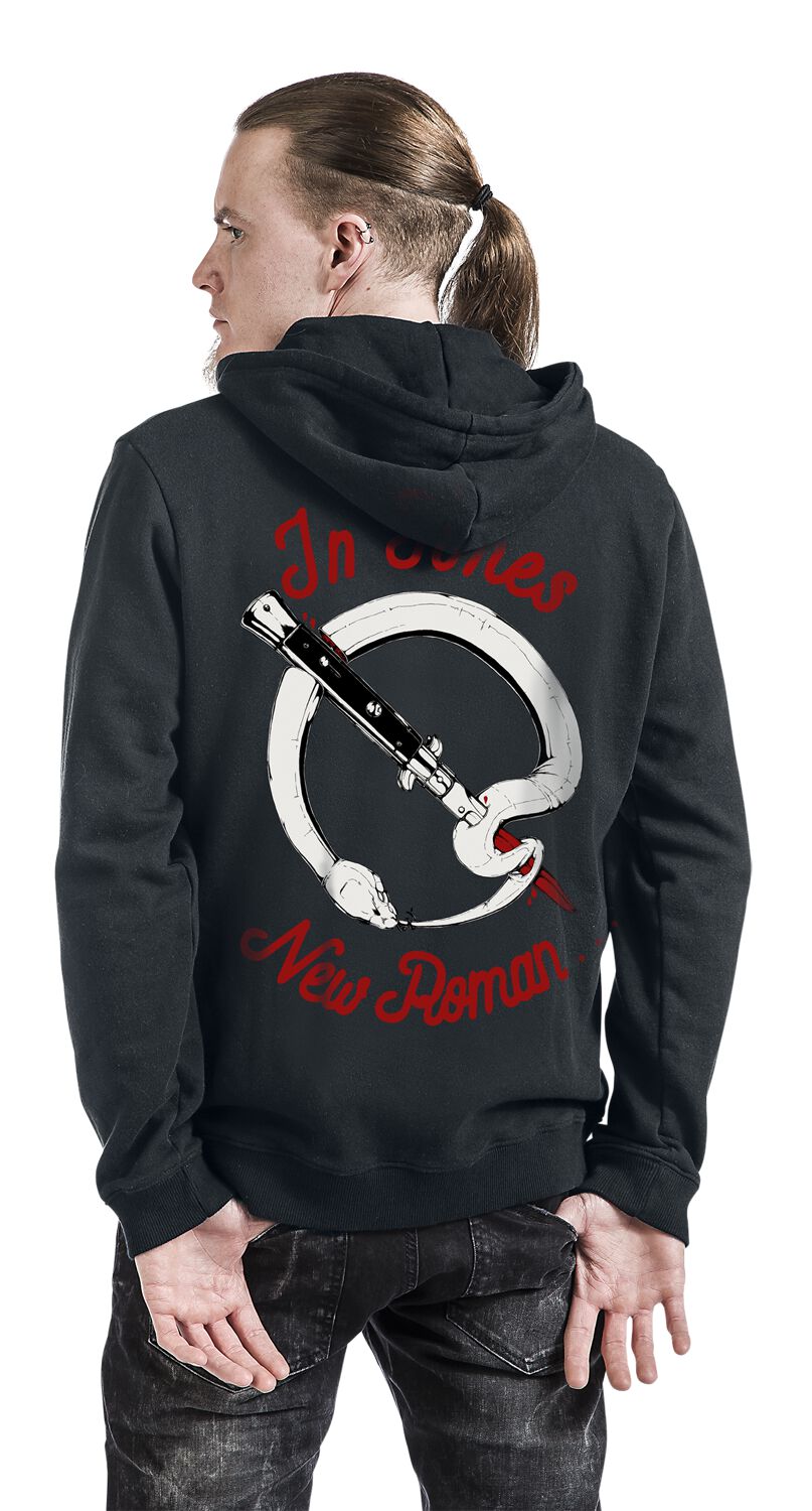 In Times New Roman - Snake Logo | Queens Of The Stone Age Hoodie | EMP