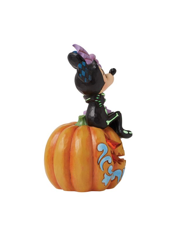 Mickey & Minnie on pumpkin with light-up function | Mickey Mouse ...