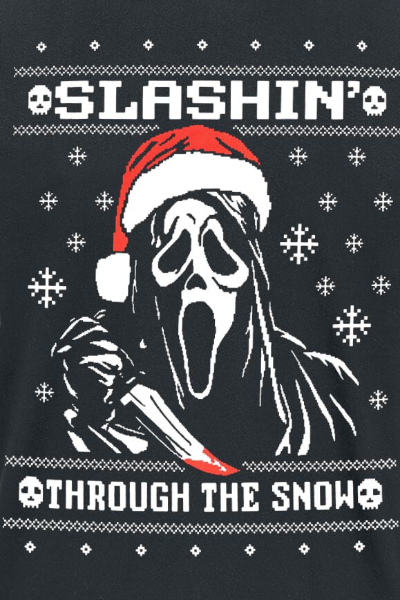 Ghostface - Slashin Through The Snow | Scream (Film) T-Shirt | EMP