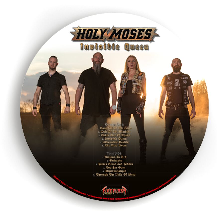 Invisible queen | Holy Moses LP | EMP