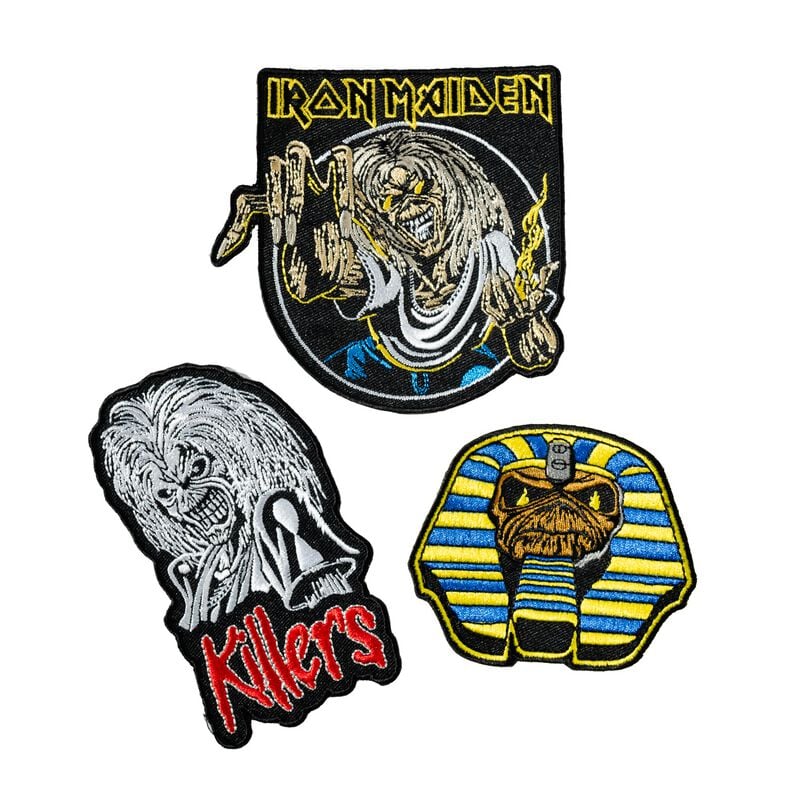 Iron Maiden Patches (3-pack) | Iron Maiden Patch | EMP