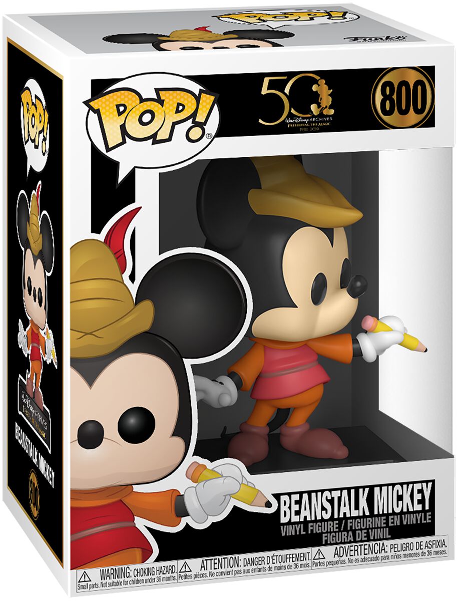 Beanstalk Mickey Vinyl Figure 800 | Mickey Mouse Funko Pop! | EMP