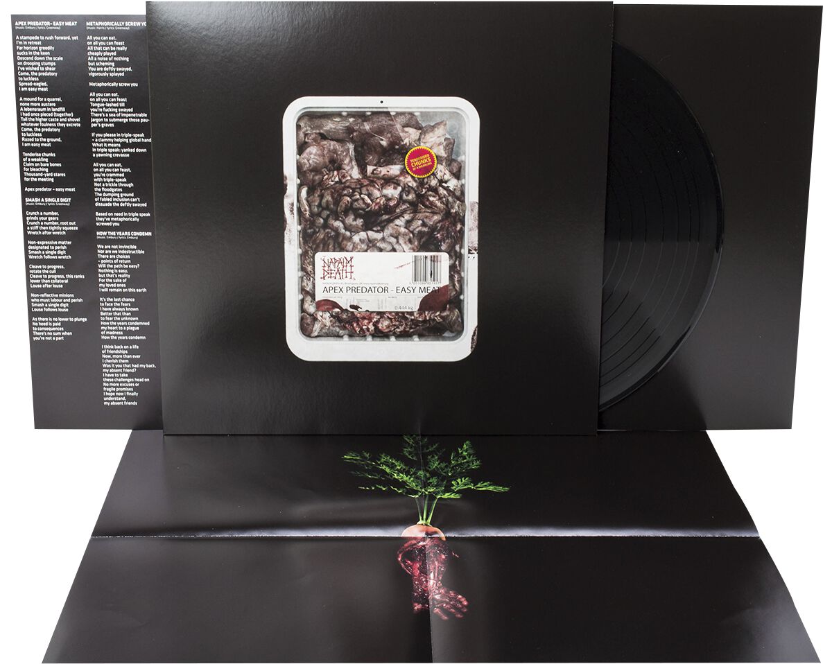 Apex predator - Easy meat | Napalm Death LP | EMP