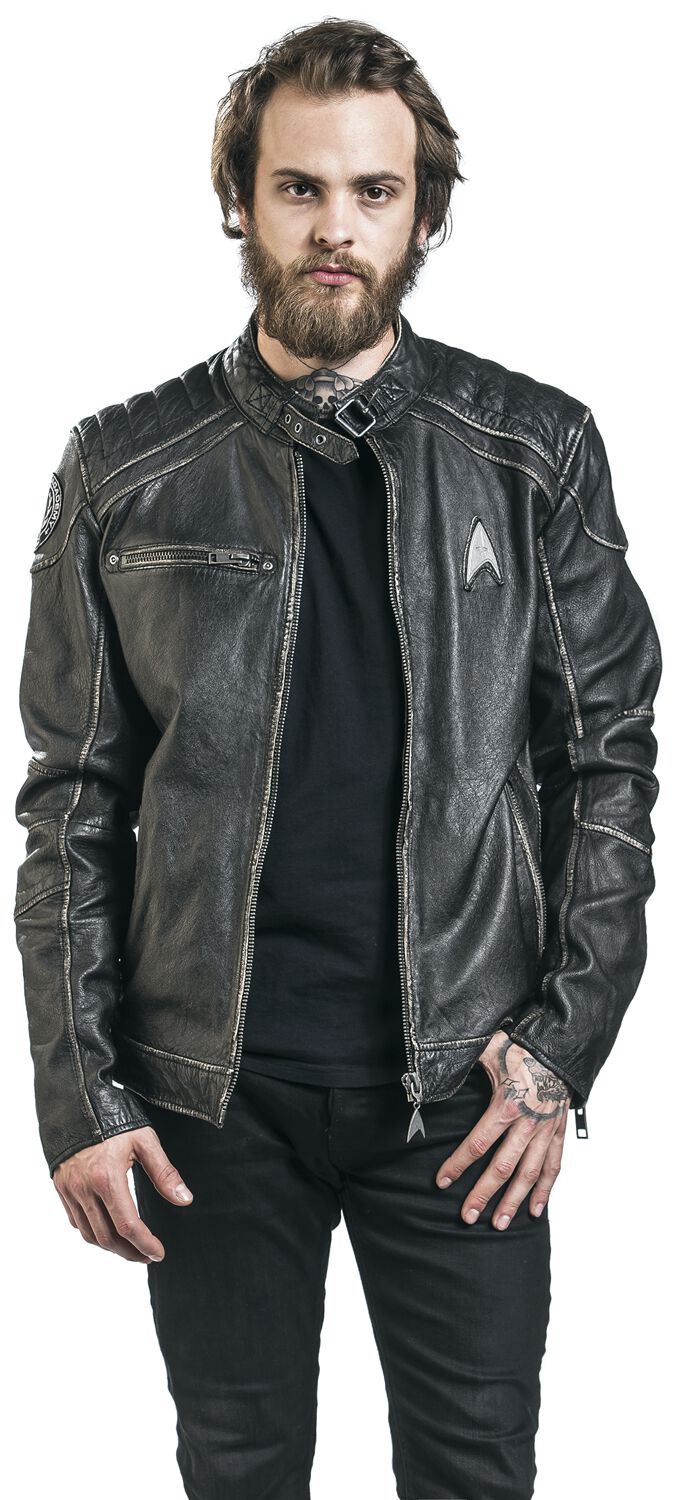 Starship | Star Trek Leather Jacket | EMP