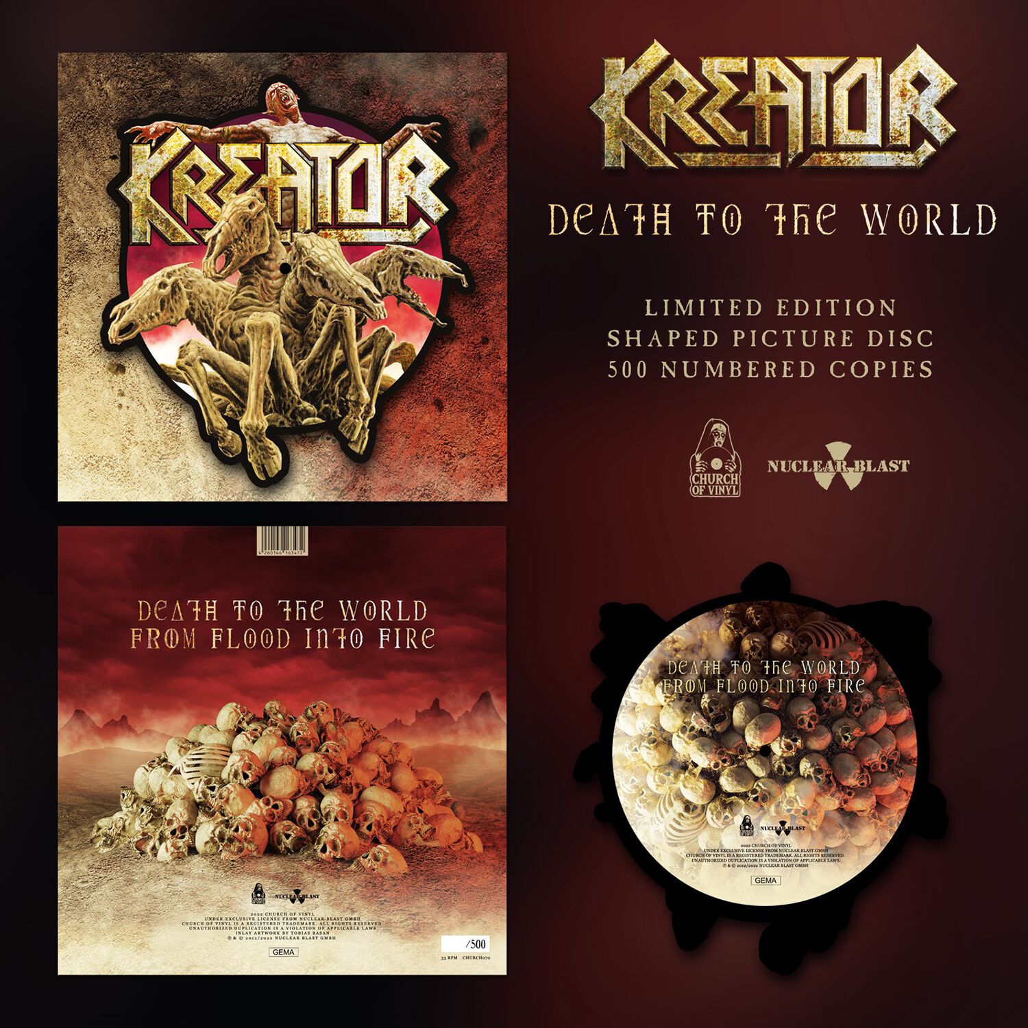 Death to the world | Kreator LP | EMP