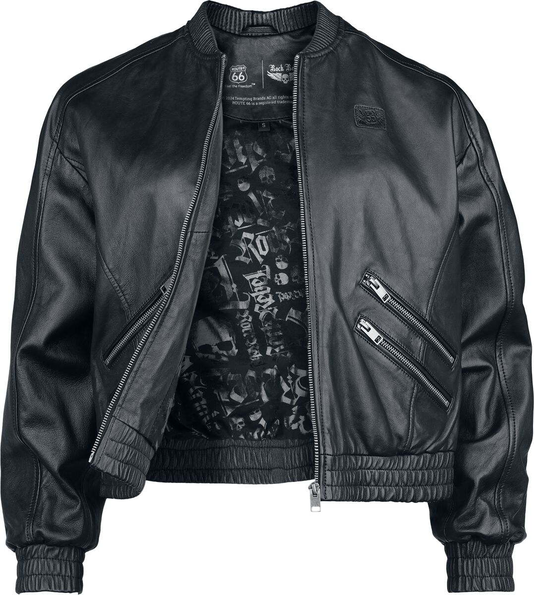 Rock Rebel X Route 66 - Leather Jacket | Rock Rebel by EMP Leather ...