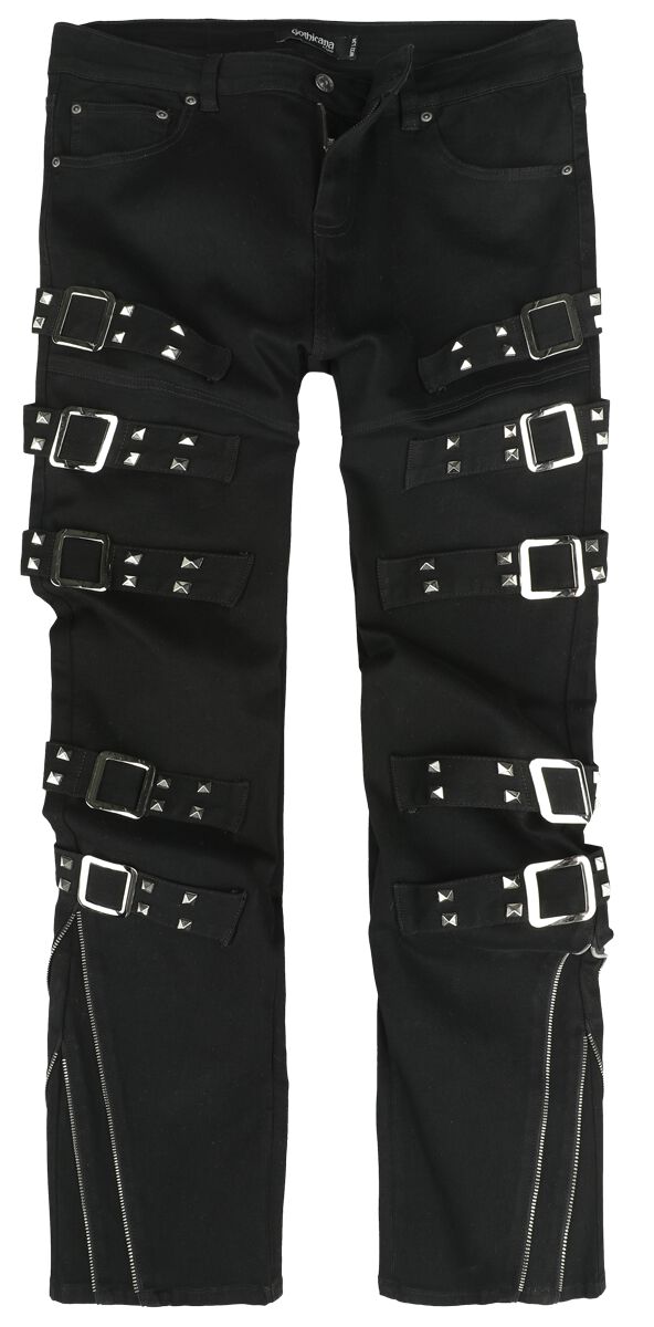 Azaradel | Gothicana by EMP Cloth Trousers | EMP