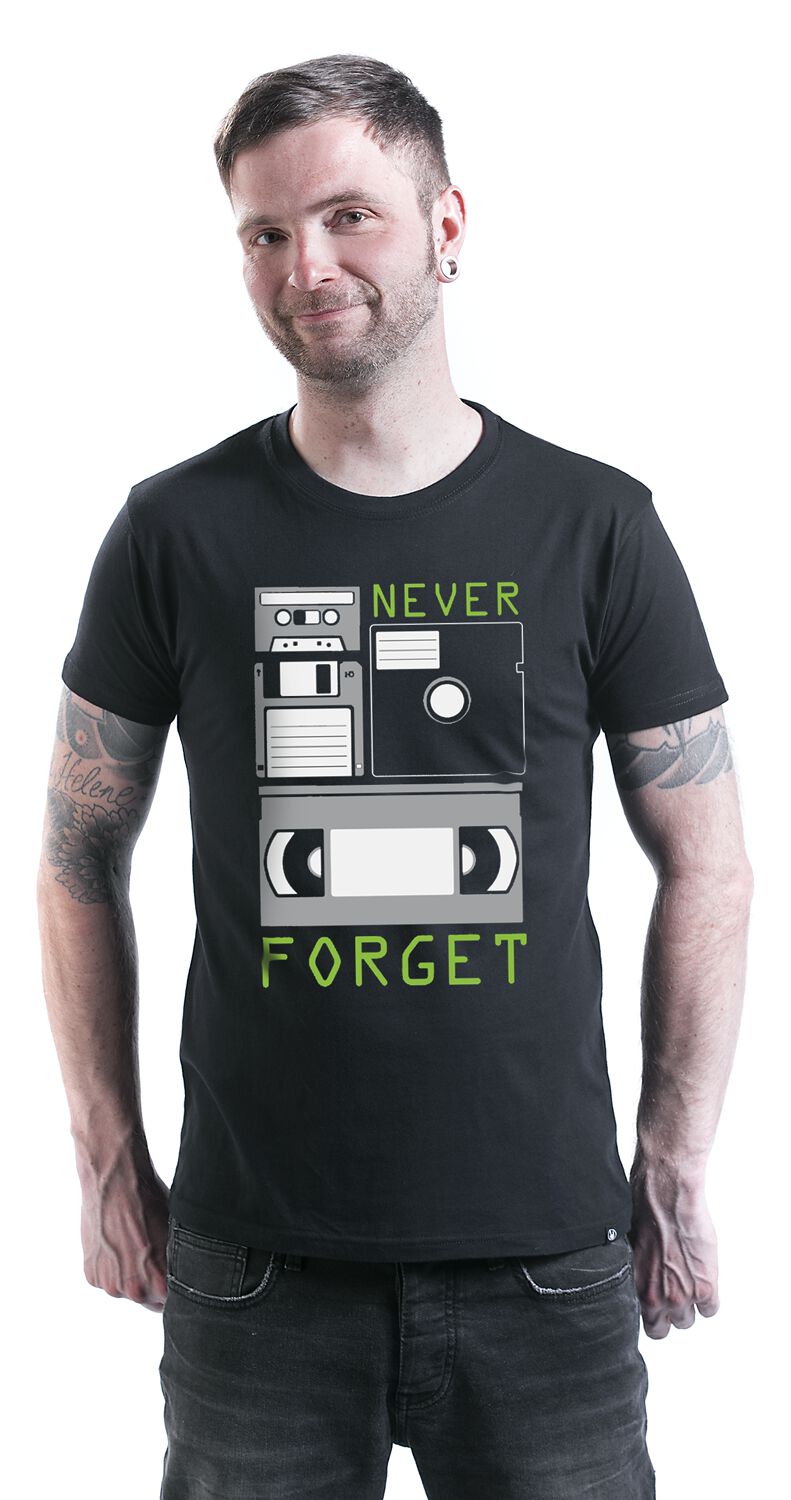 Never Forget | Slogans T-Shirt | EMP