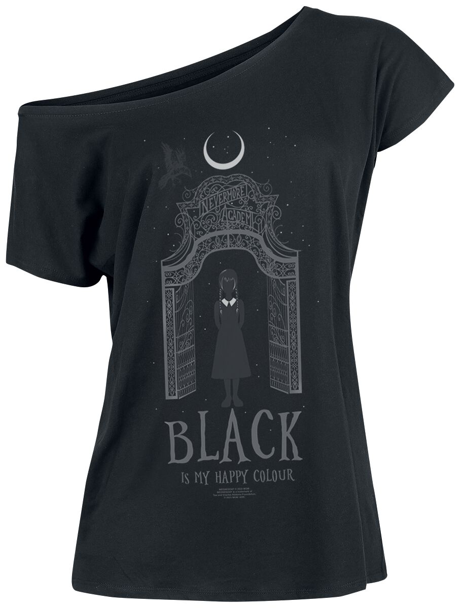 Wednesday - Black is my happy colour | Wednesday T-Shirt | EMP