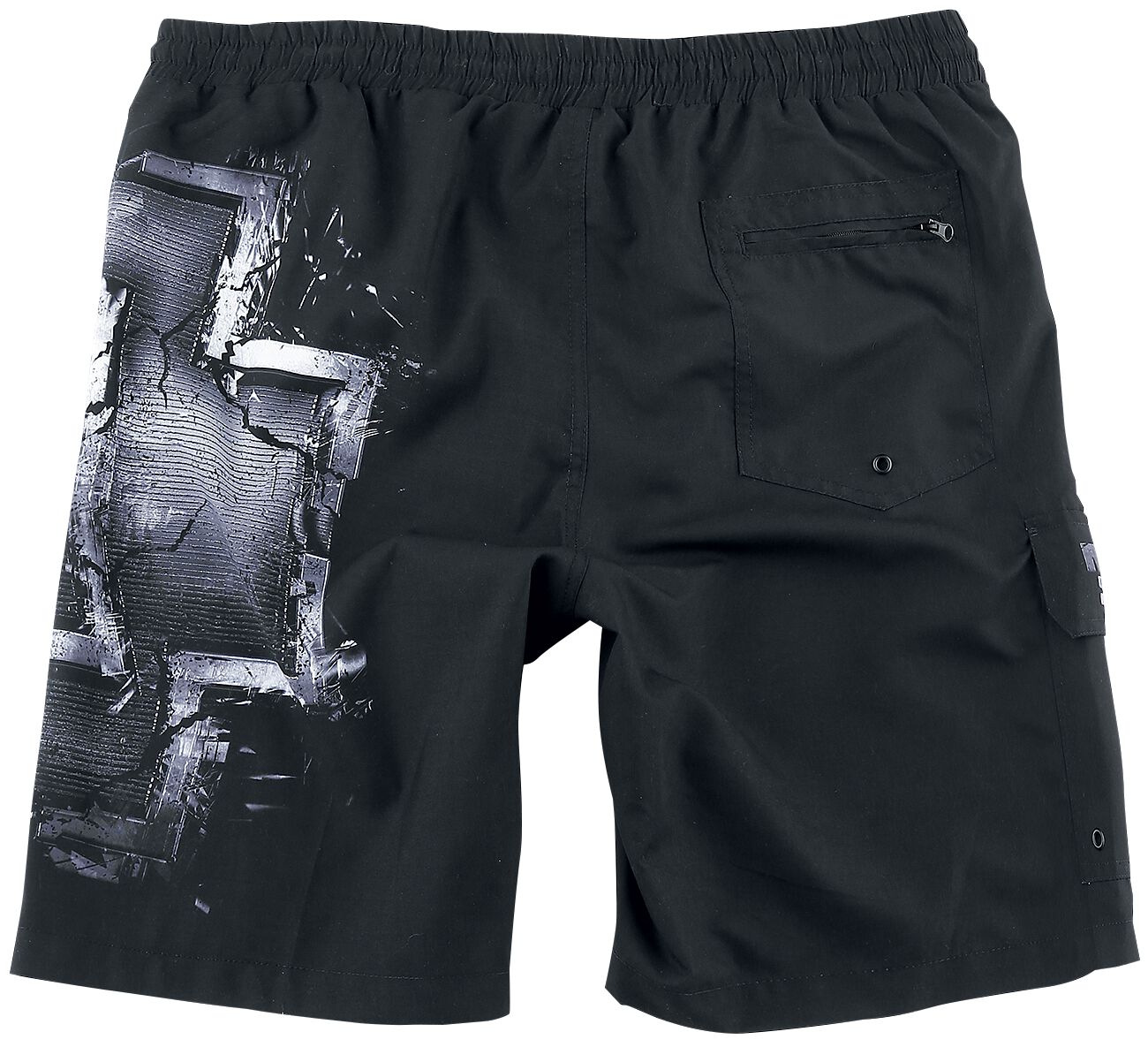 Broken Logo | Rammstein Swim Shorts | EMP