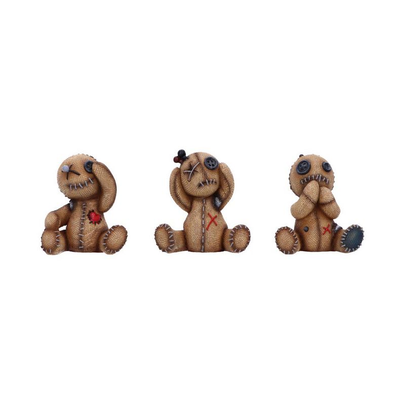 Three Wise Voodoo Dolls | Nemesis Now Statue | EMP