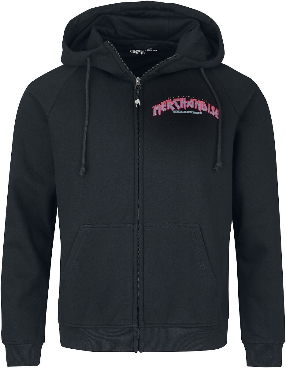 Hooded jacket with EMP vintage 80s logo | EMP Stage Collection Hoodie ...
