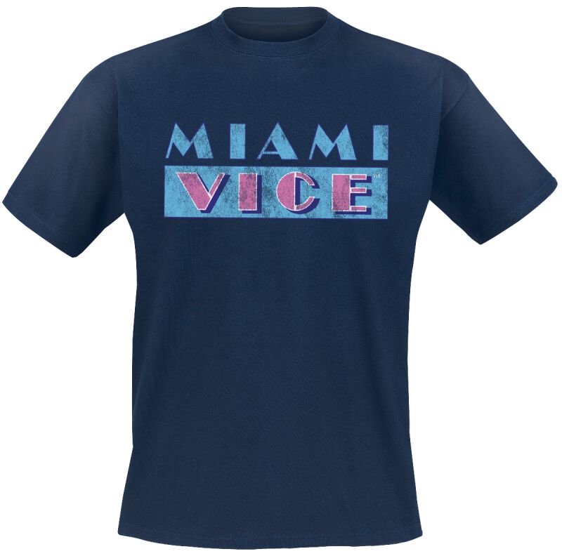 Miami Vice Distressed Logo | Miama Vice T-Shirt | EMP