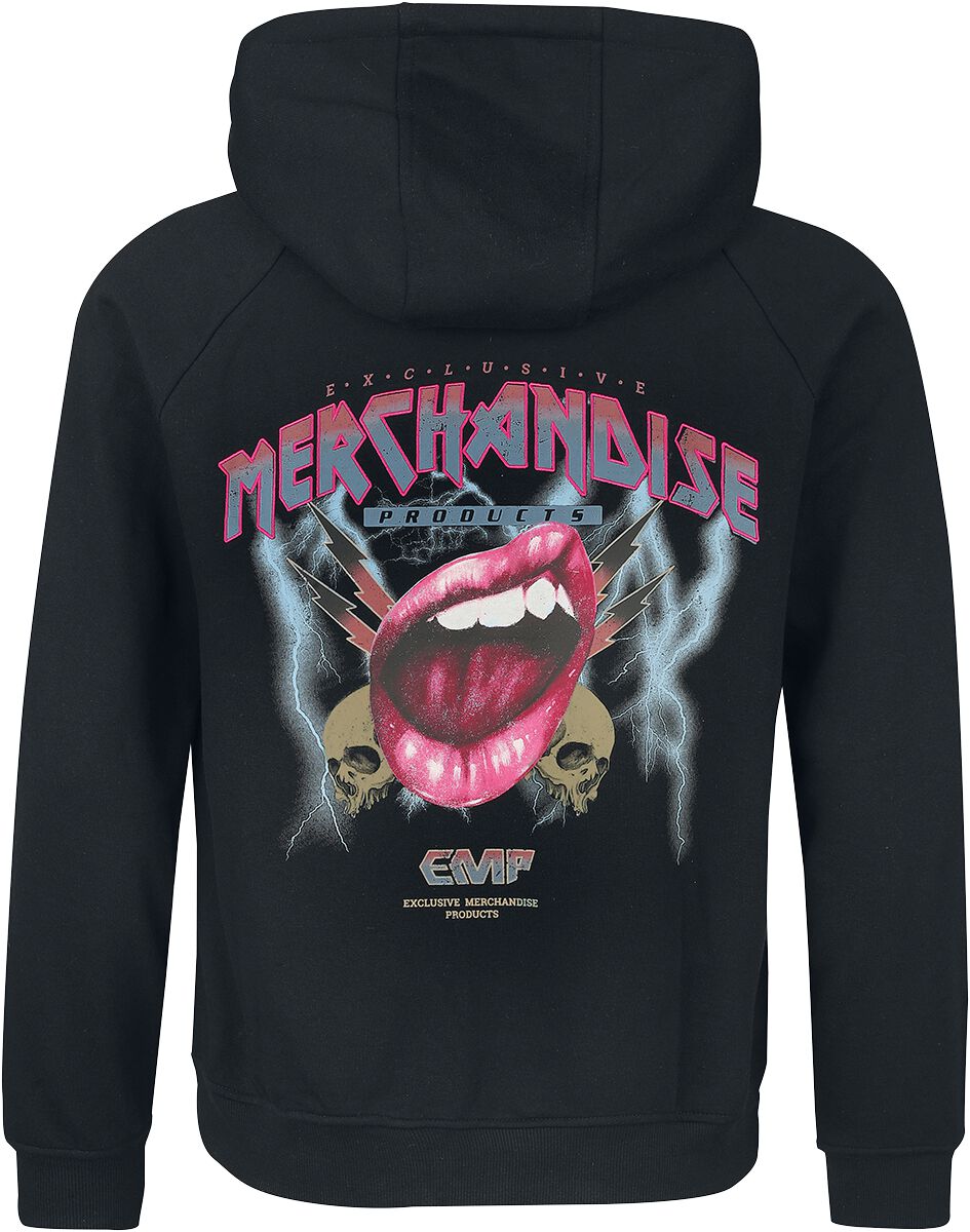 Hooded jacket with EMP vintage 80s logo | EMP Stage Collection Hoodie ...