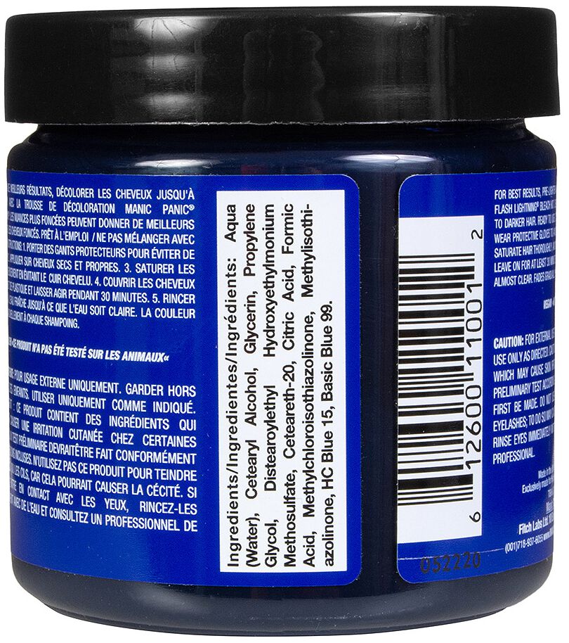 Manic Panic After Midnight Blue Hair Dye | EMP