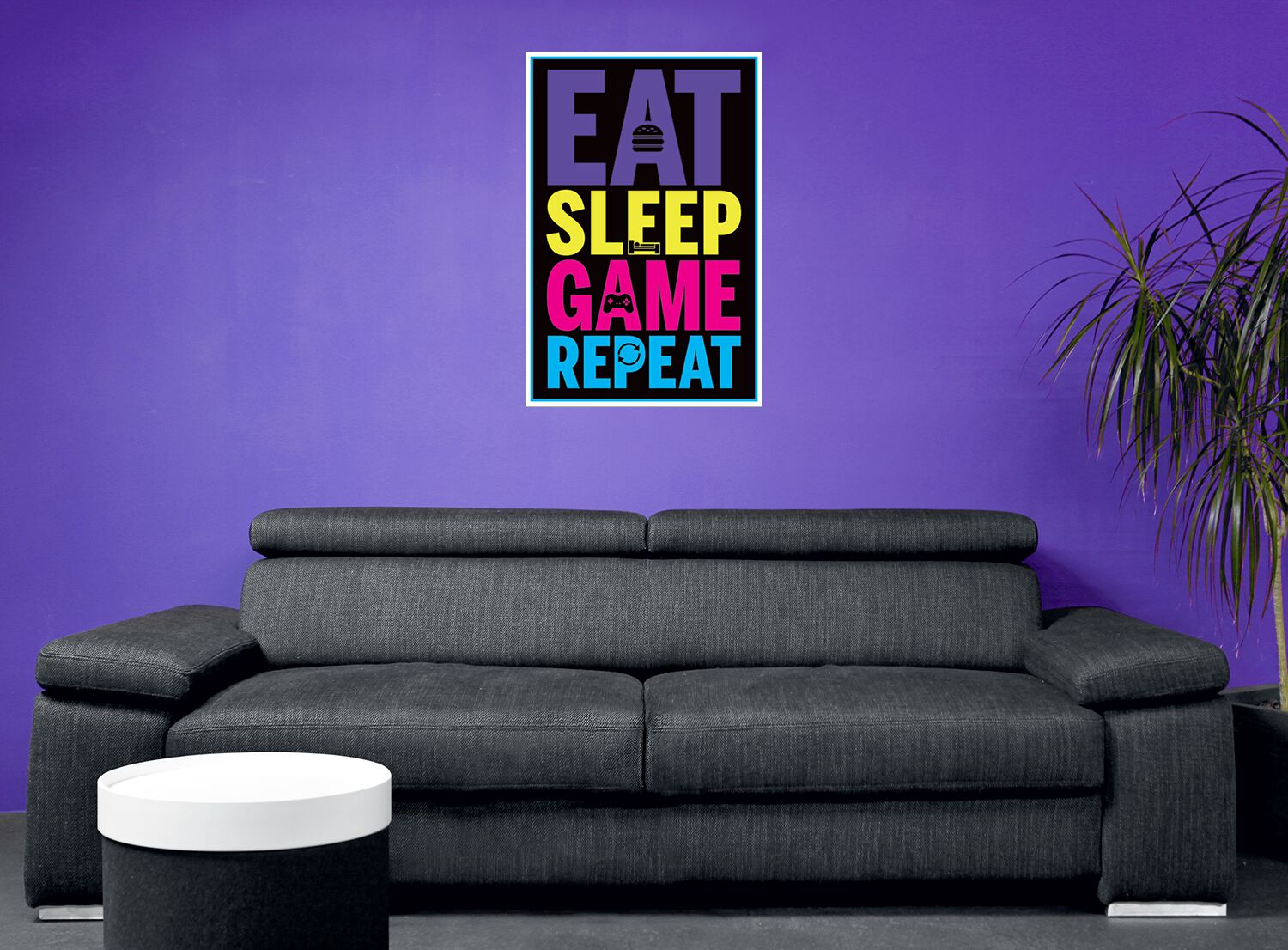 Eat, Sleep, Game, Repeat Poster | EMP