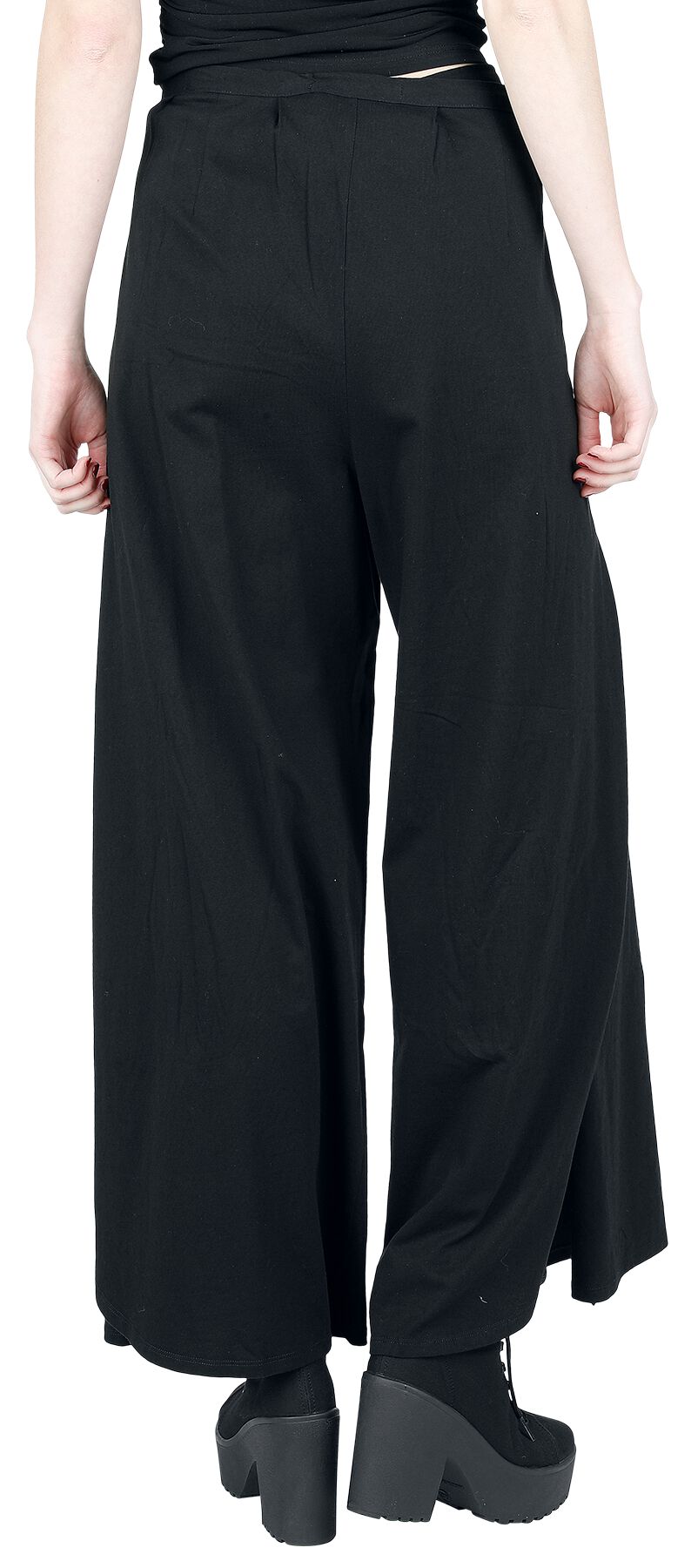 Wrap Trousers | Black Premium by EMP Cloth Trousers | EMP