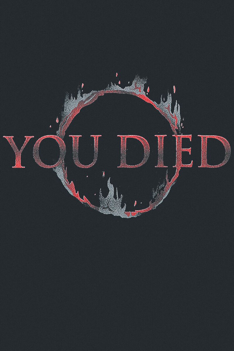 You Died Dark Souls T Shirt Emp