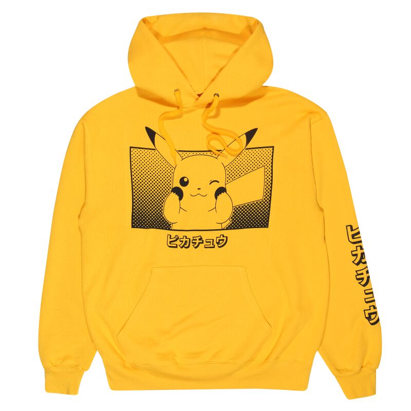 Pikachu Katakana | Pokémon Hoodie | EMP
