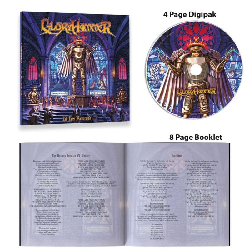 He has returned | Gloryhammer CD | EMP