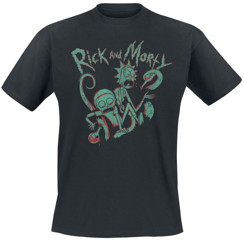 Rick And Morty Duotone | Rick And Morty T-Shirt | EMP