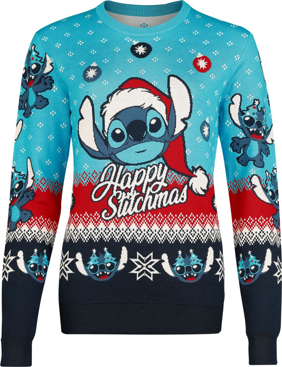 Happy Stitchmas | Lilo & Stitch Christmas jumper | EMP