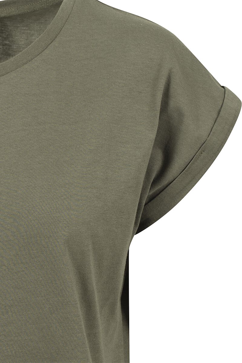 Ladies Extended Shoulder Tee | Urban Classics T-Shirt | EMP