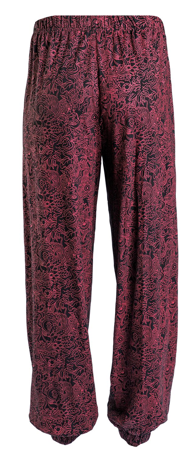 Trousers with allover-print | RED by EMP Cloth Trousers | EMP