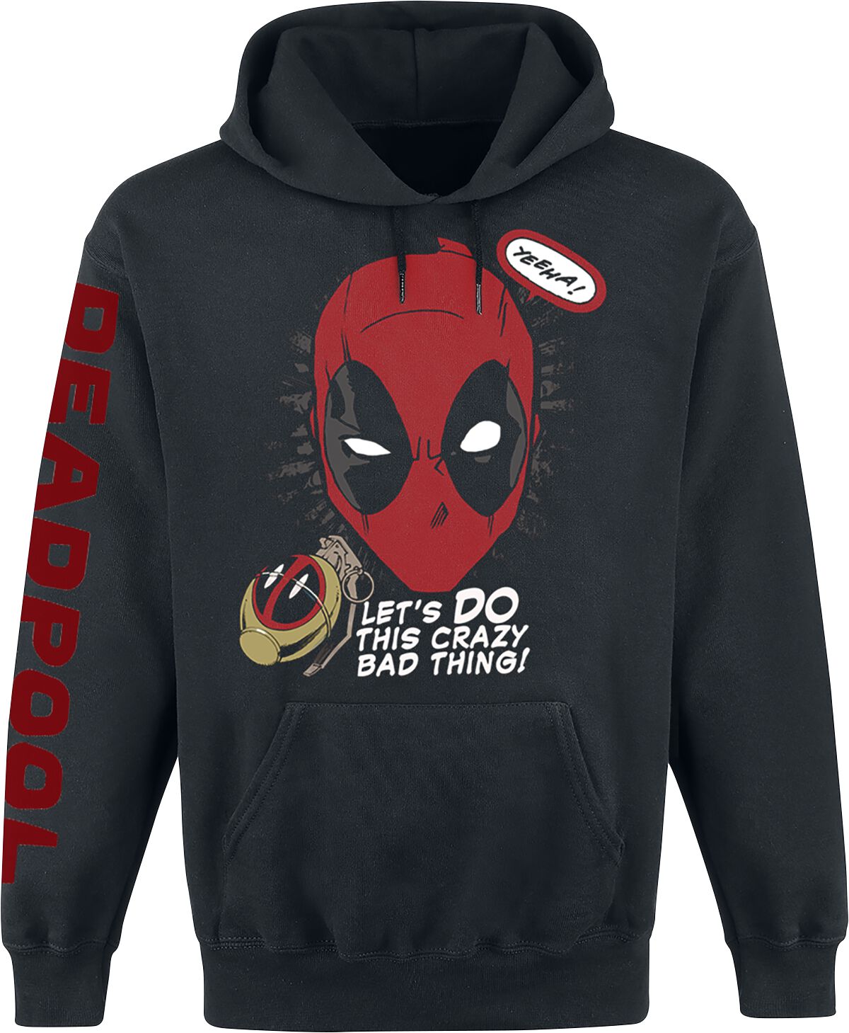 Bad Thing | Deadpool Hooded sweater | EMP