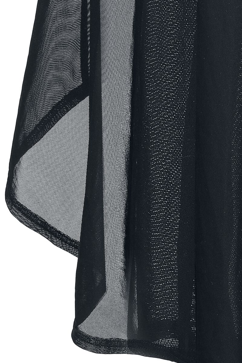 Skirt With Transparent Details | Gothicana by EMP Mini Skirt | EMP