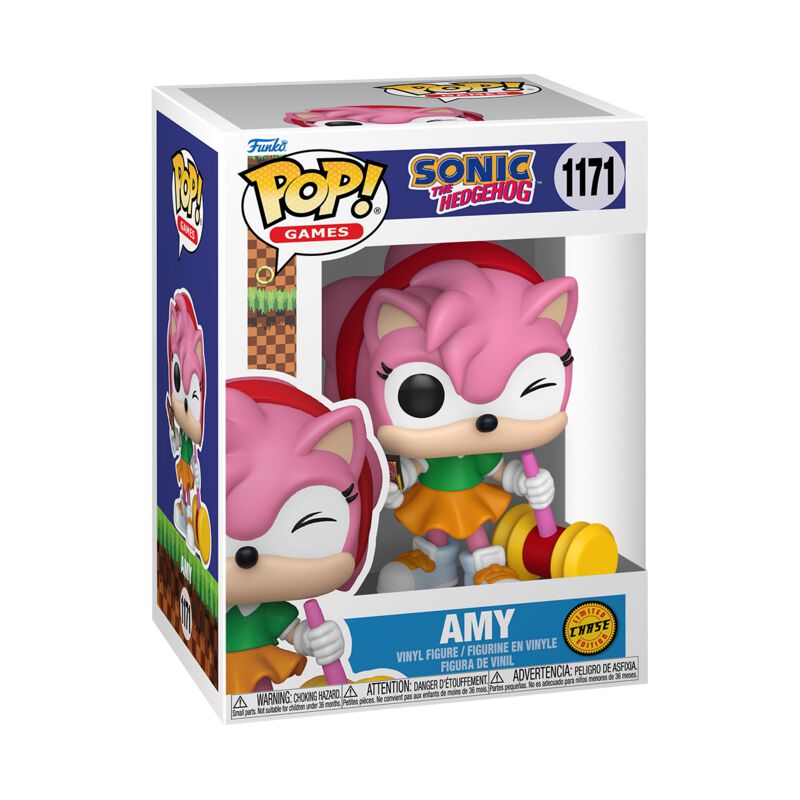 Amy Rose (Chase Edition possible!) Vinyl Figurine 1171 | Sonic The ...
