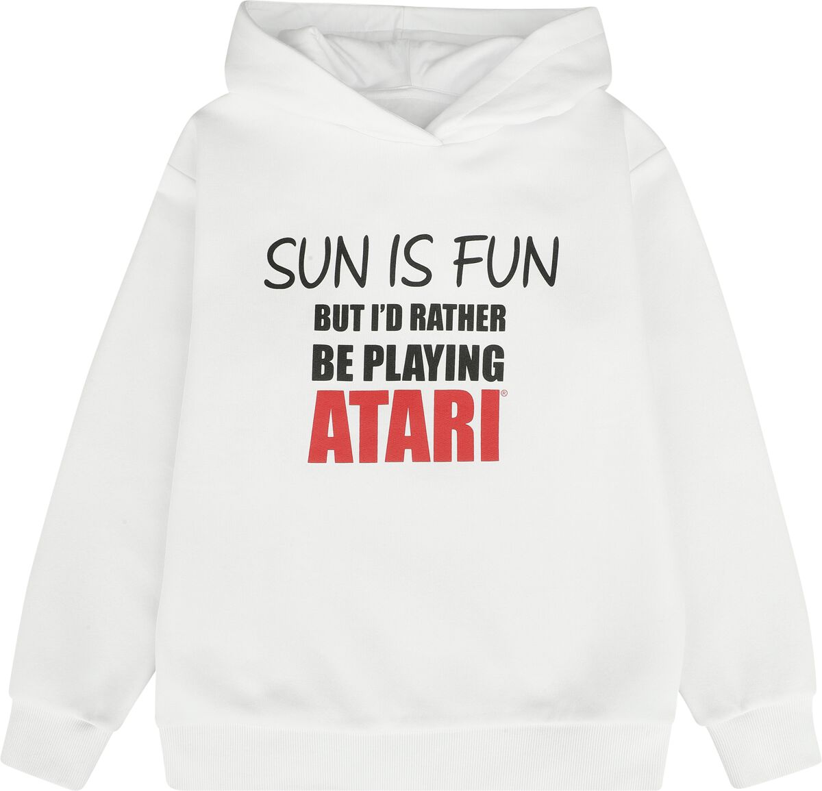 I would rather be playing Atari | Atari Hoodie Sweater | EMP