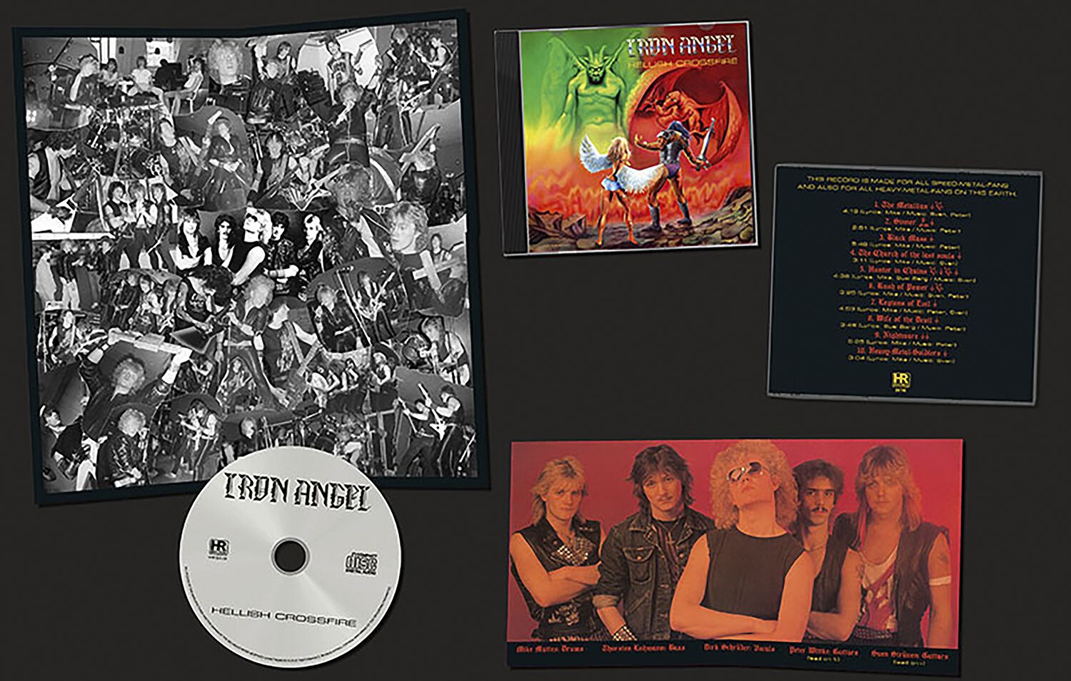 Hellish crossfire | Iron Angel CD | EMP