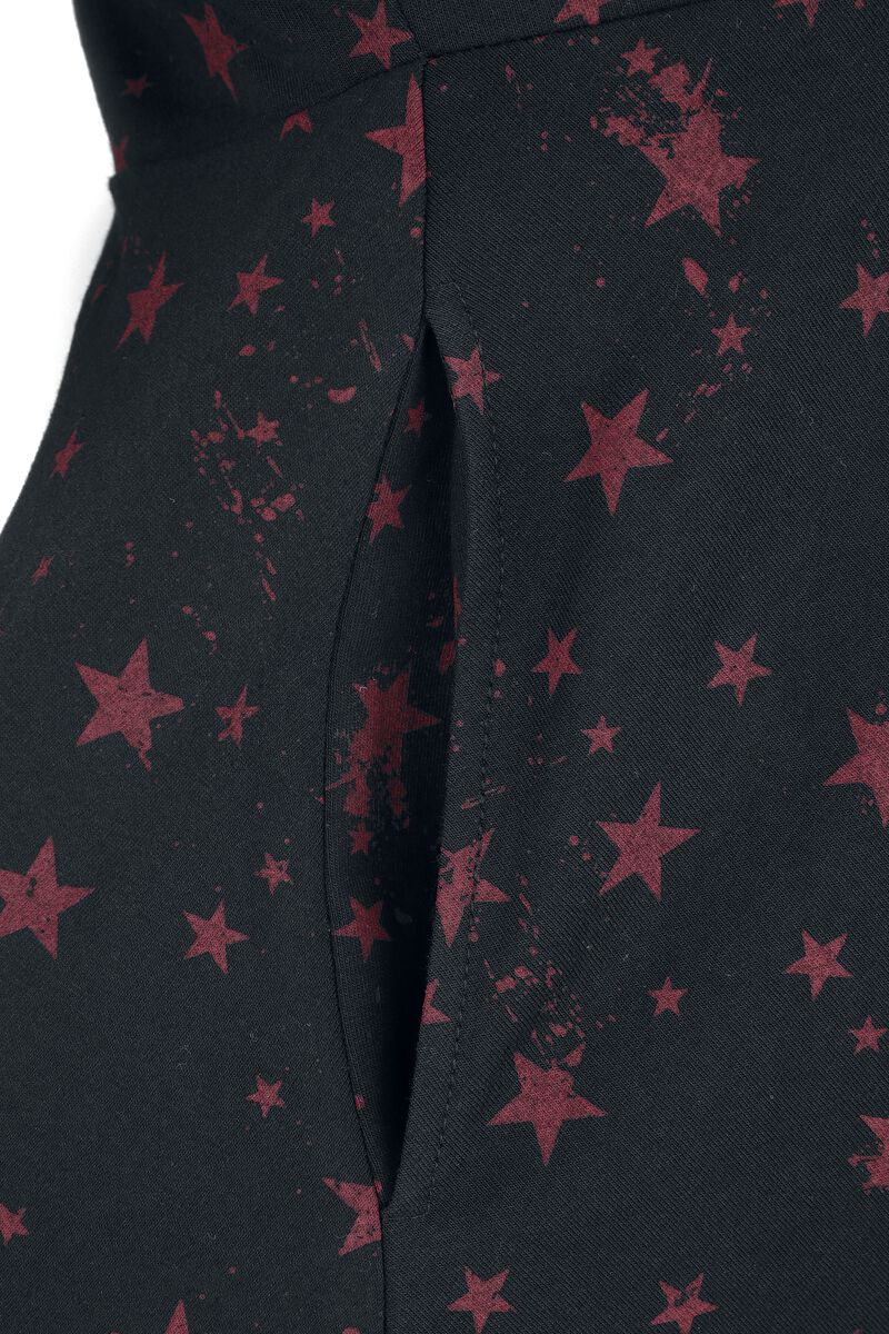 Dress with all-over star print | RED by EMP Short dress | EMP