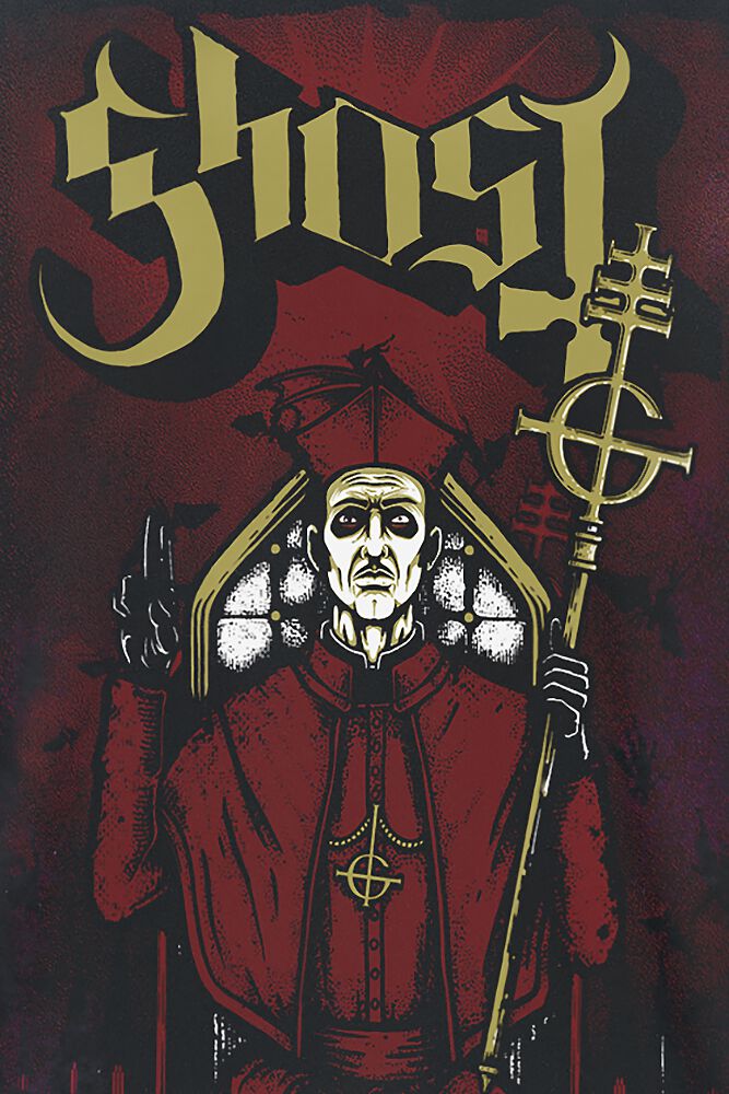 Cardinalis Infernum 3 Colour AO | Ghost T-Shirt | EMP